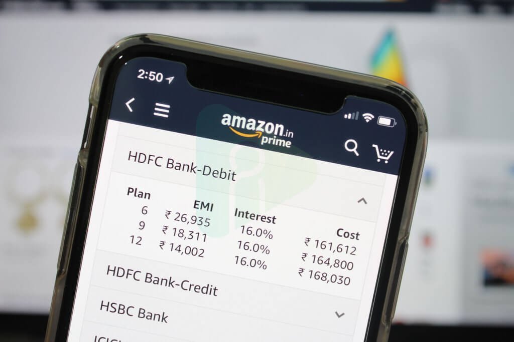 How to avail HDFC Debit Card EMI option on Amazon India